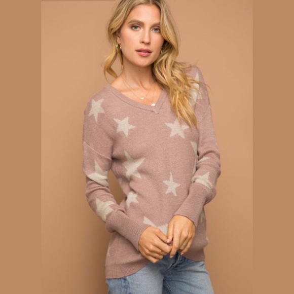 Hem & Thread | Sweaters | Nwt Sweet Star Knit Sweater | Poshmark